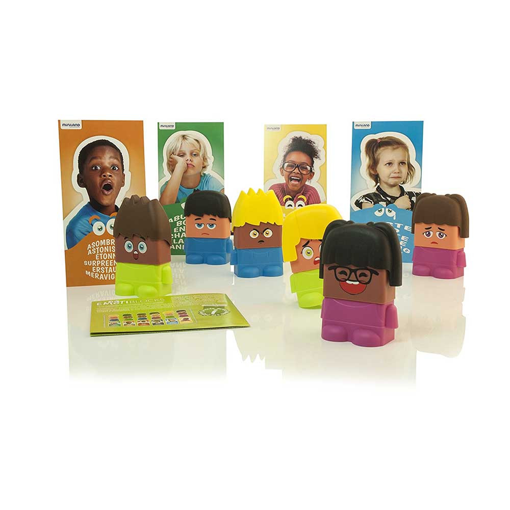 Miniland Emotiblocks - емоции - 32350 | Roshko