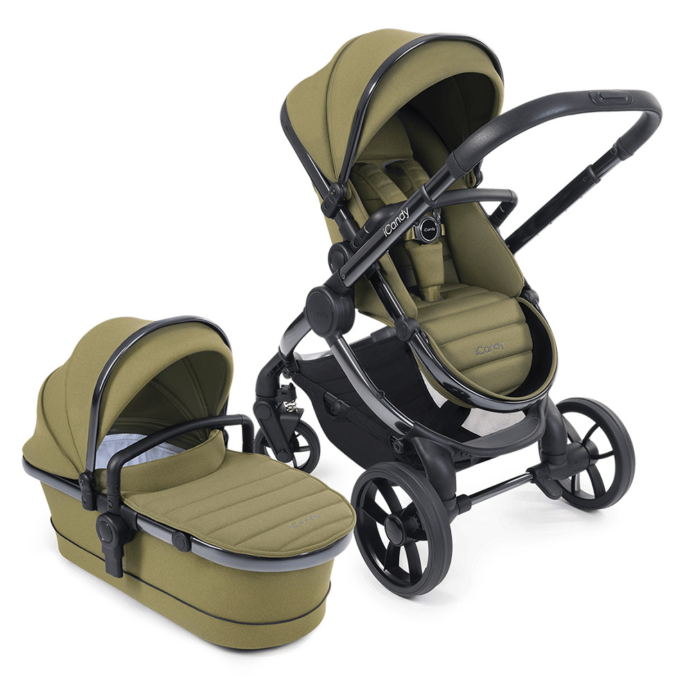 Бебешка количка iCandy Peach 7 Combo - Phantom - Olive Green | Roshko
